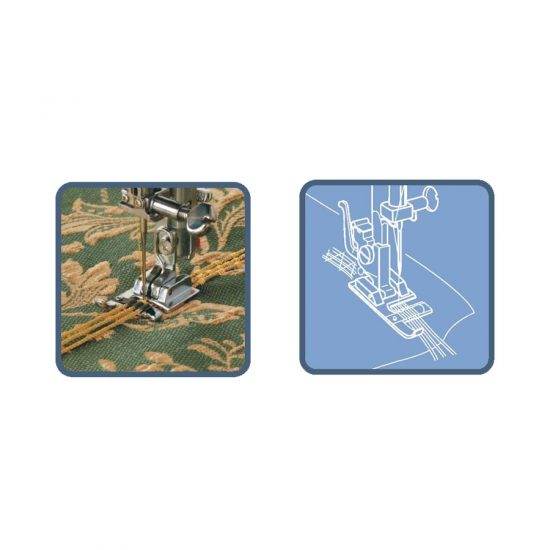 Usha 3 Way Cording Foot | Cording Foot - USHA Sew