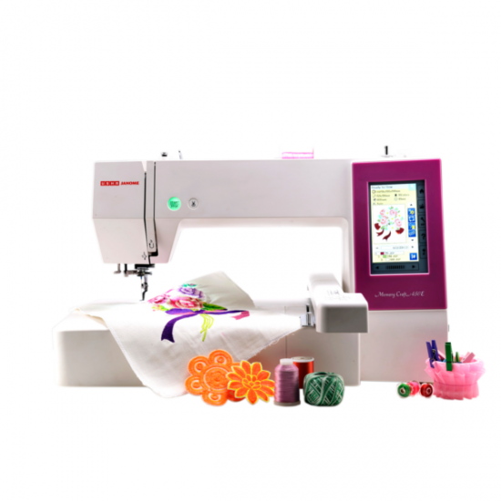 "Usha Janome Memory Craft 450E with Digitizer Jr | Computerised ...