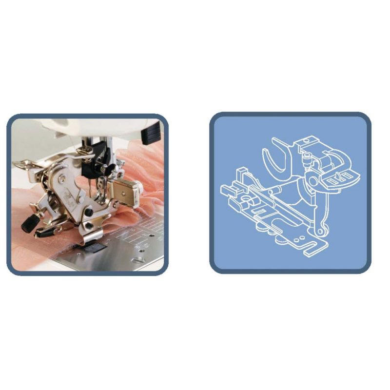Usha Ruffler Foot | Sewing and Embroidery Machine - USHA Sew