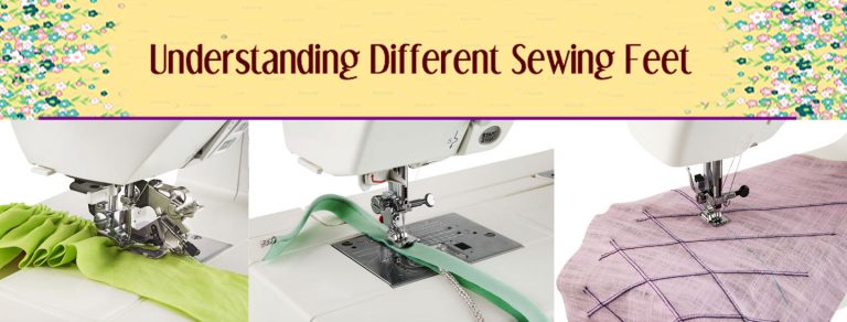 Understanding Different Sewing Feet - USHA