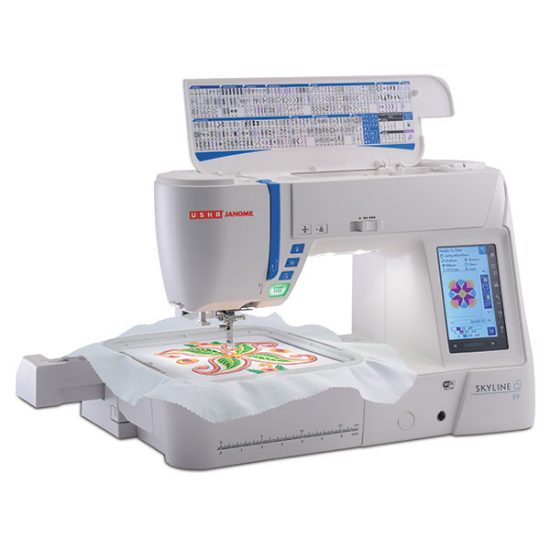"Usha Janome Memory Craft 450E with Digitizer Jr | Computerised ...