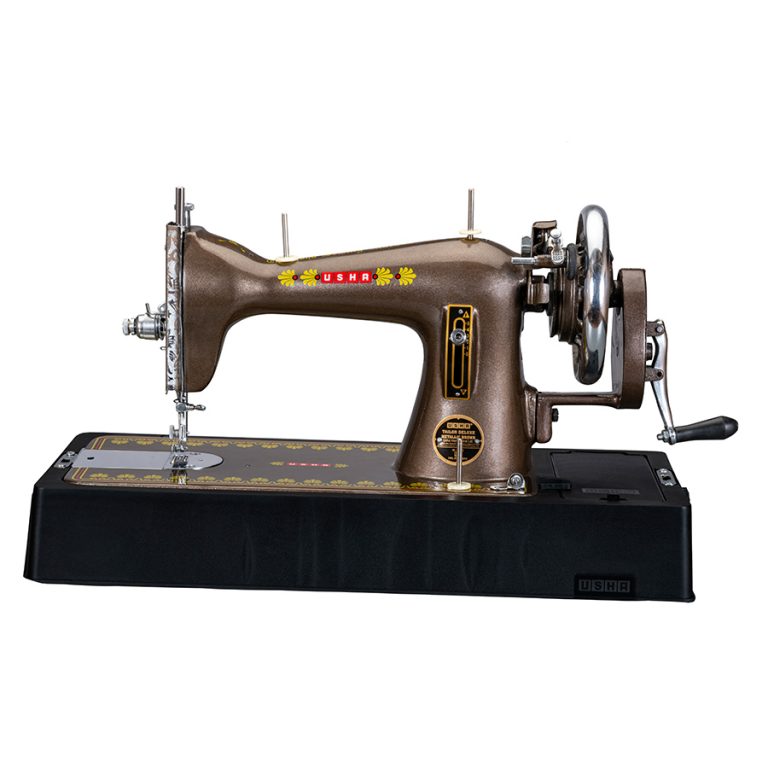 Tailor DLX Metallic Brown Composite Hand Operated - USHA