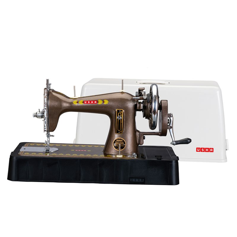 Tailor DLX Metallic Brown Composite Hand Operated - USHA